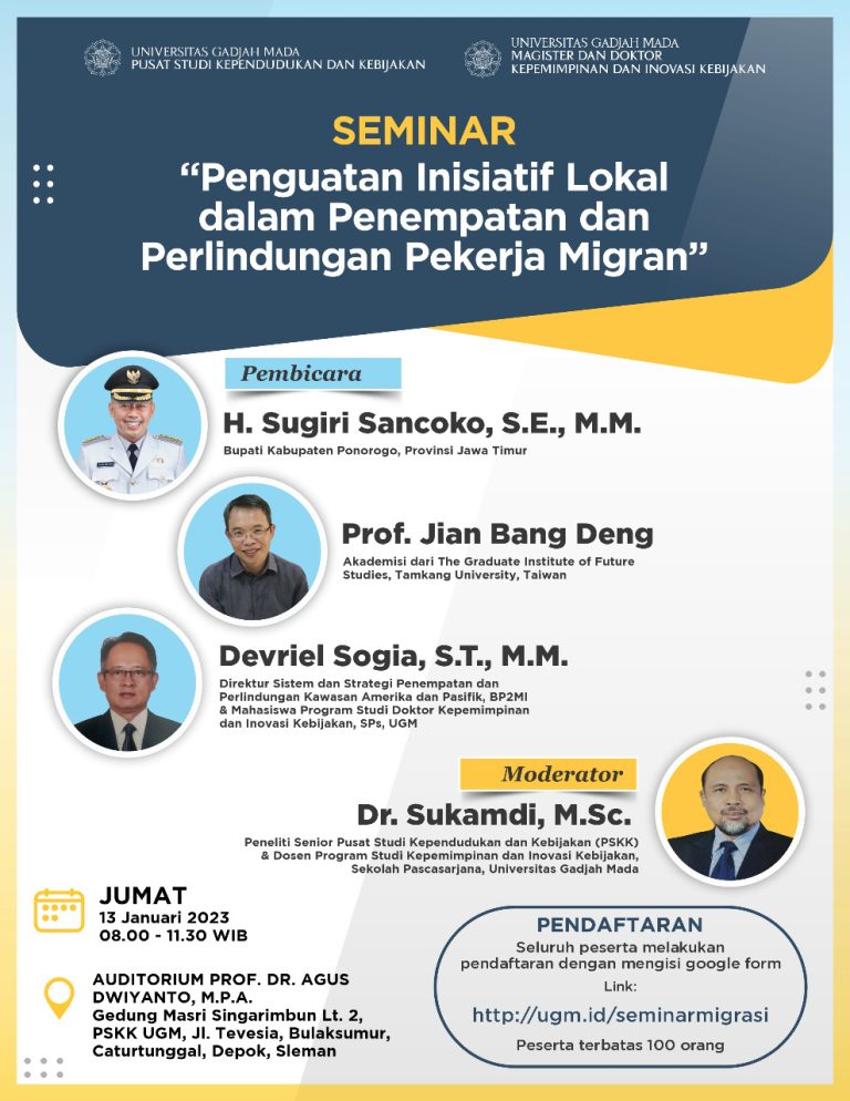 Seminar Penguatan Inisiatif Lokal dalam Penempatan dan Perlindungan ...